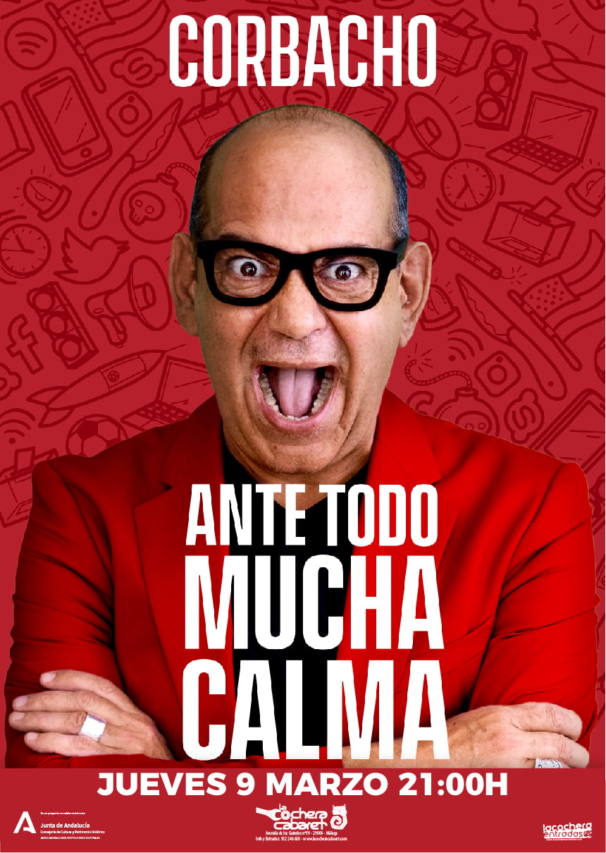 José Corbacho, en La Cochera Cabaret - Malaguear