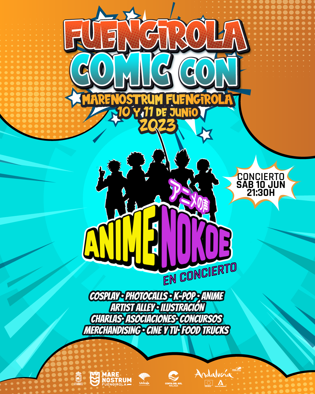 Llega a Fuengirola la Comic Con 2023 - Malaguear