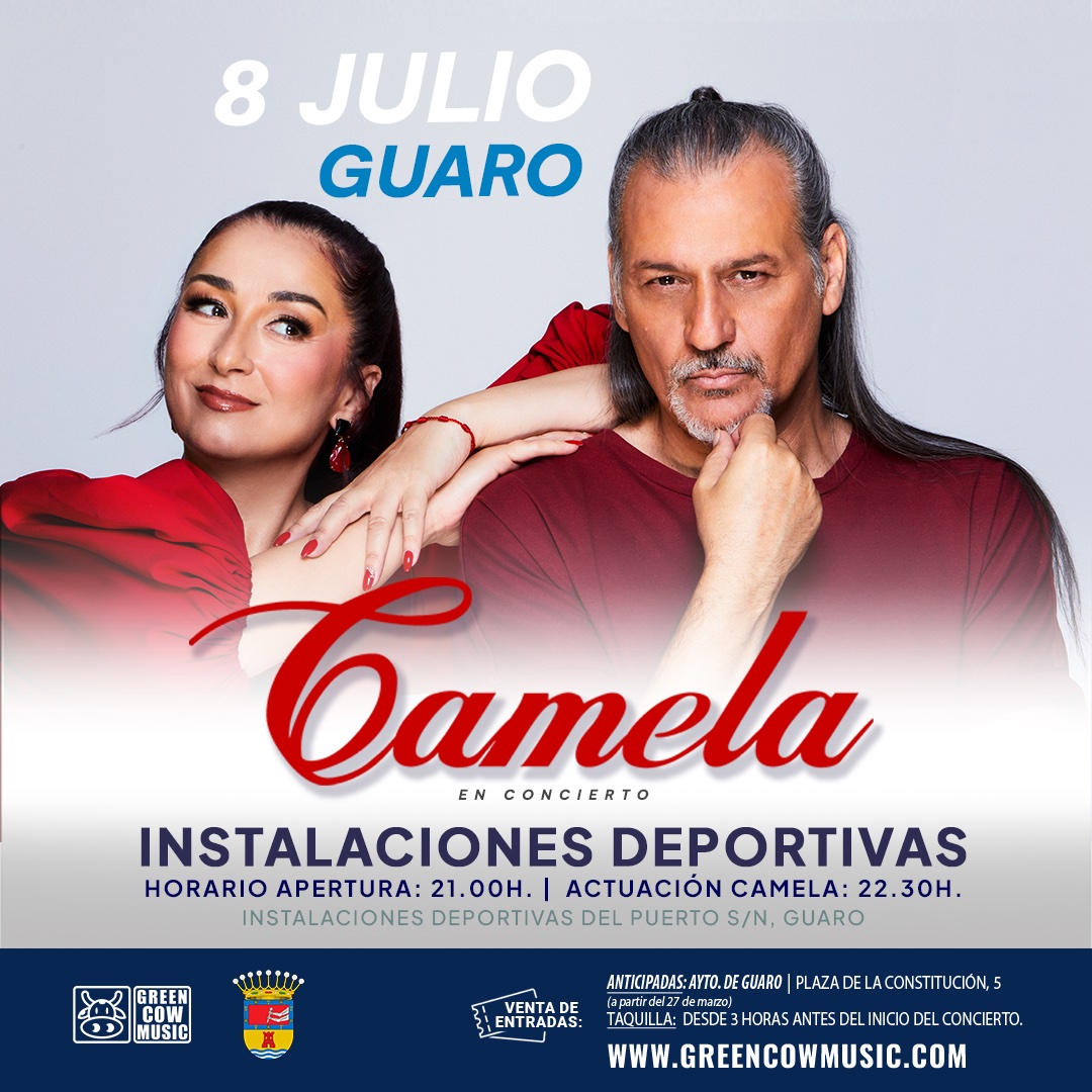 Camela, concierto en Guaro - Malaguear