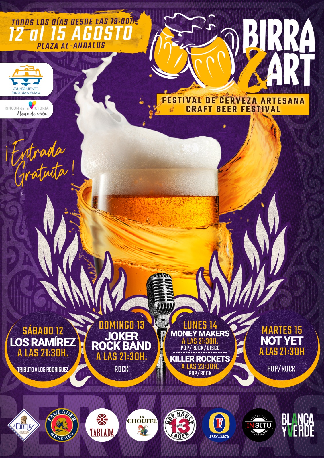Llega a Rincón de la Victoria el Festival de la Cerveza Artesana 'Birra ...