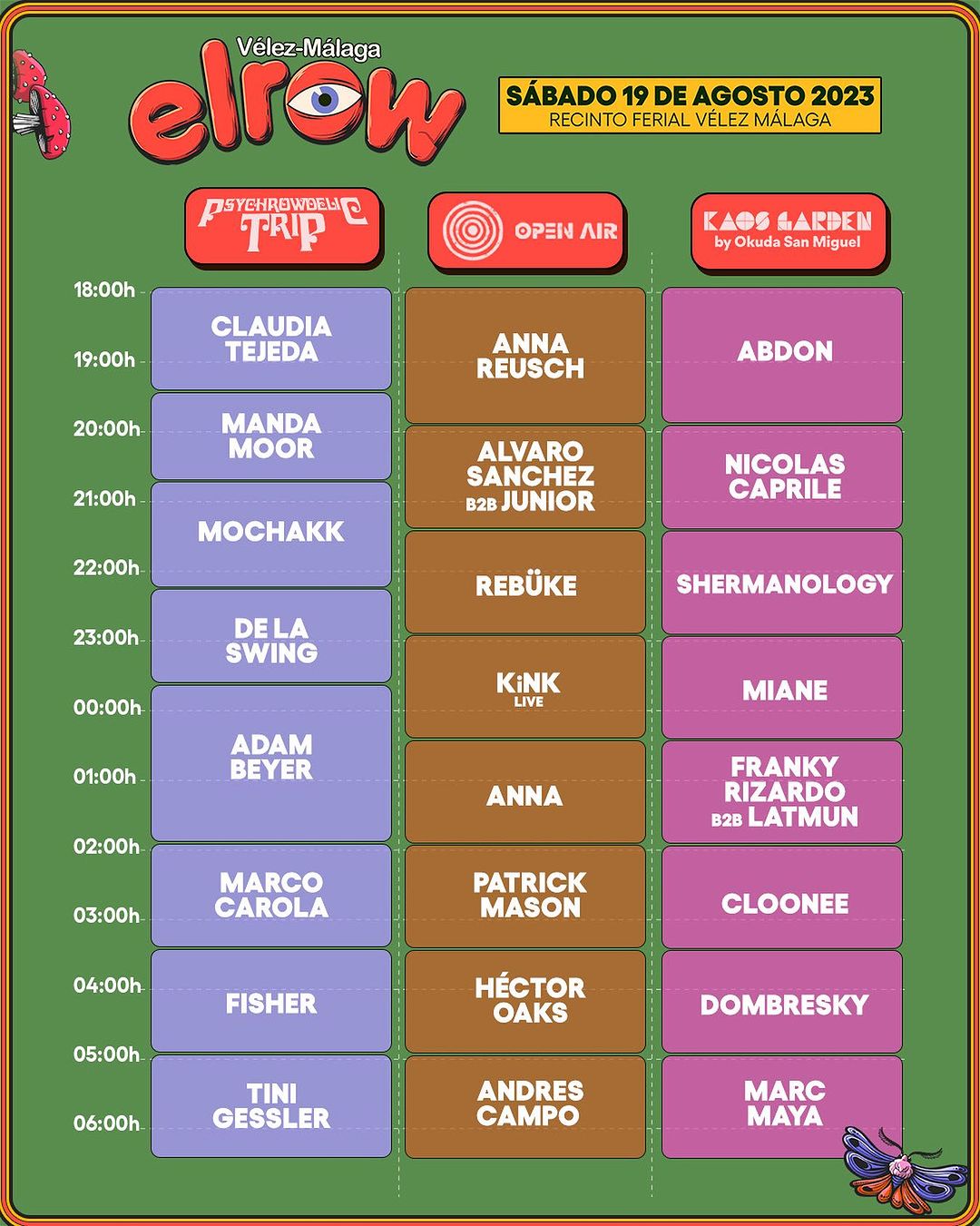 ElRow 2023 llega a Vélez-Málaga - Malaguear