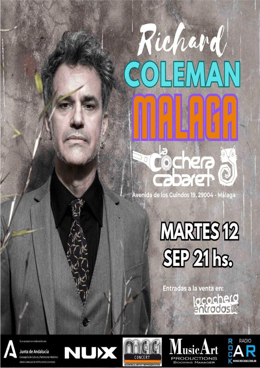 Richard Coleman abre la temporada de otoño en La Cochera Cabaret ...