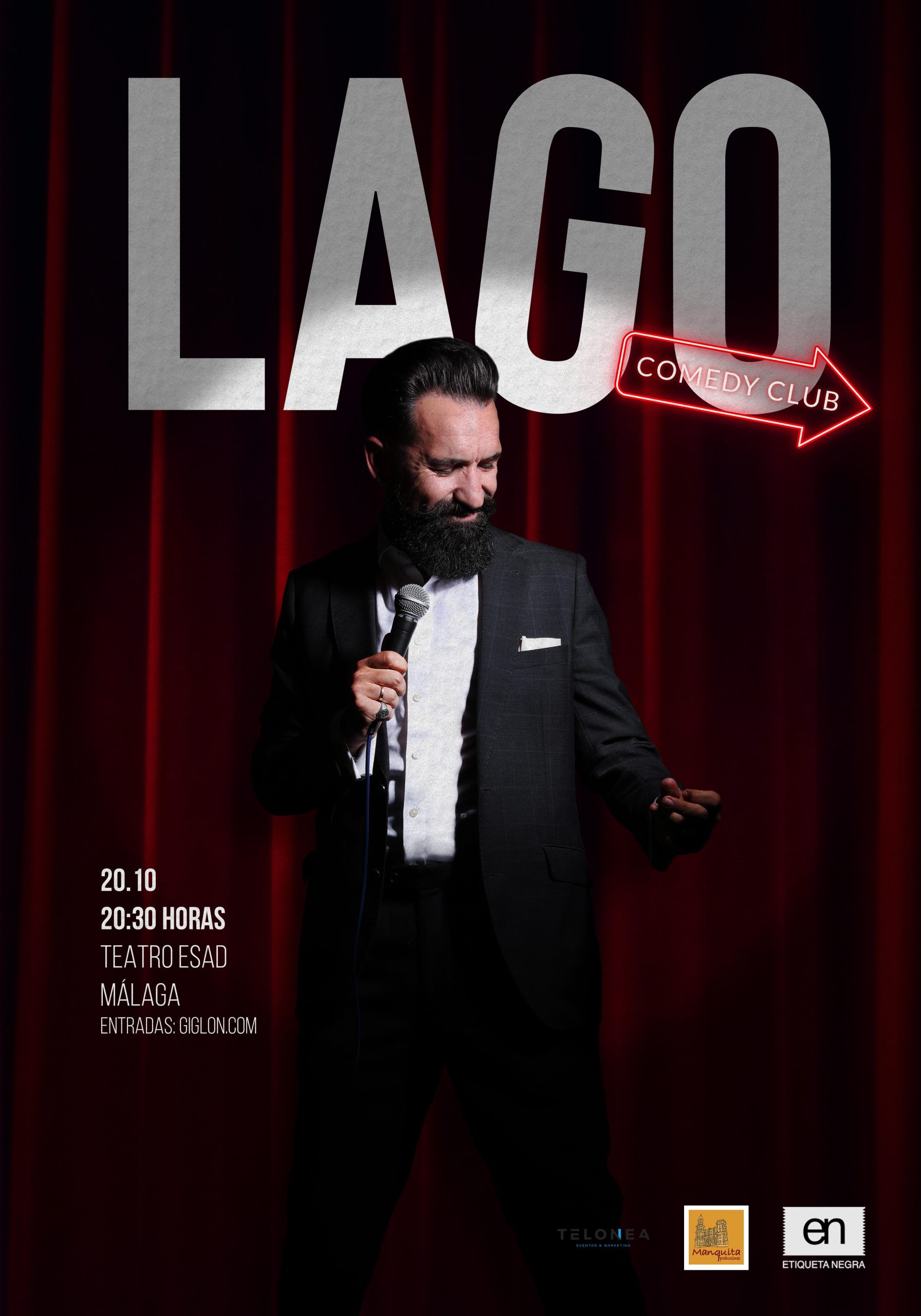 El show de Miguel Lago, en el Teatro ESAD de Málaga - Malaguear