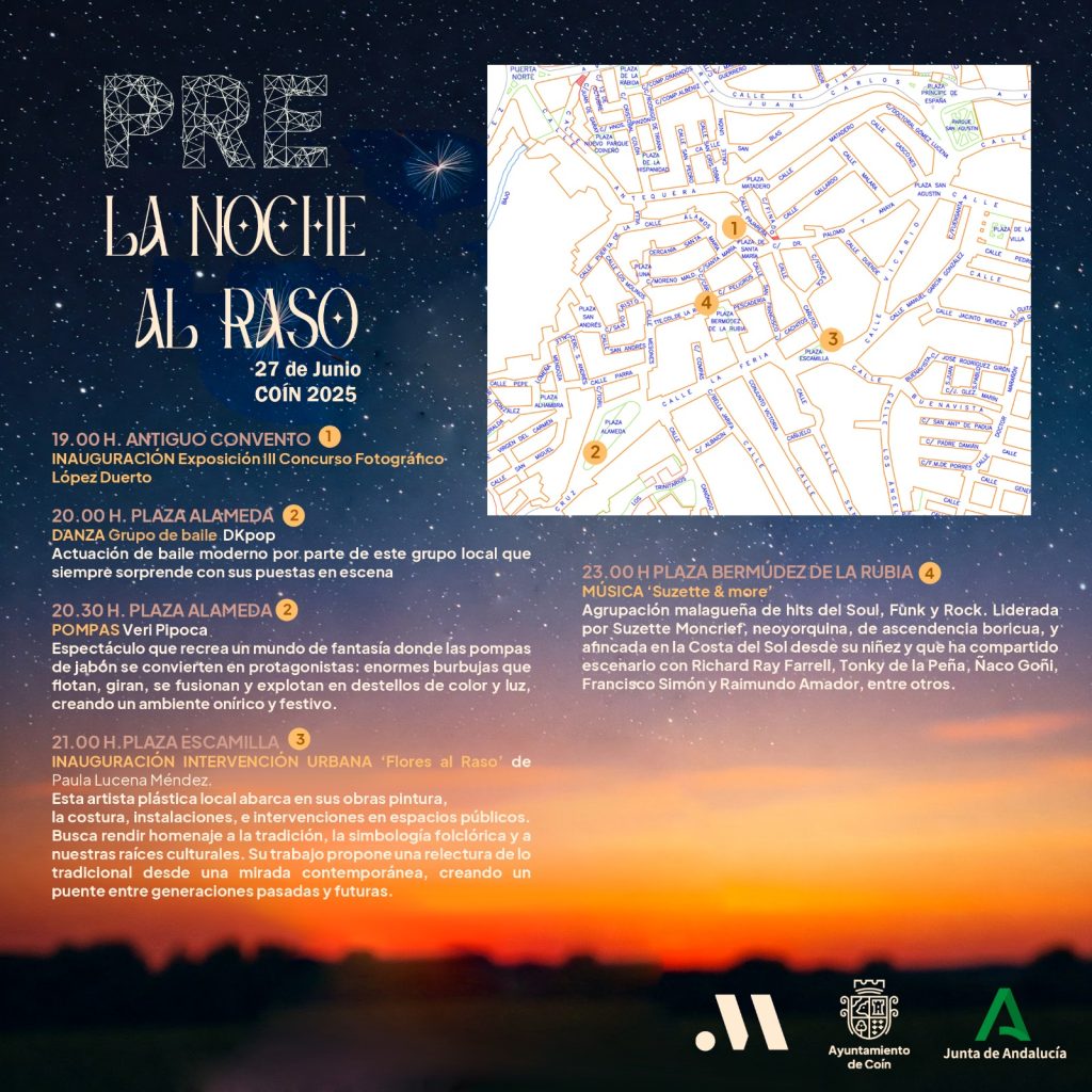 La Noche al Raso 2025 de Coín - Malaguear